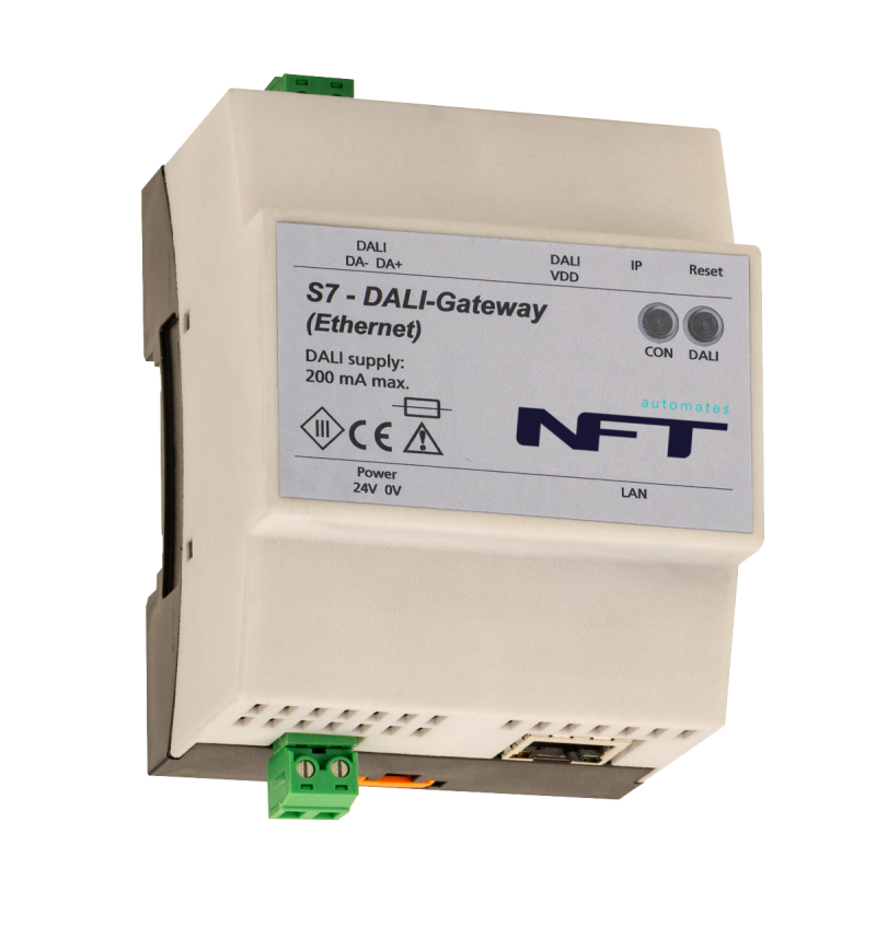 S7 - DALI-Gateway (Ethernet) - NFT automates GmbH